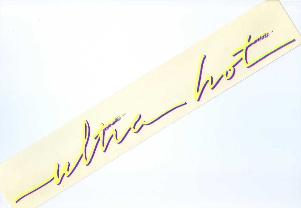 Ultra Hot 13" Script Logo – Ultra Hot Graphics